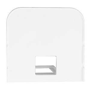 shenruifa Wall Mounted Outlet Shelf ABS Hole Design Simple Power Charger Shelf Phone Charging Holder Charging Station Stand Storage Box