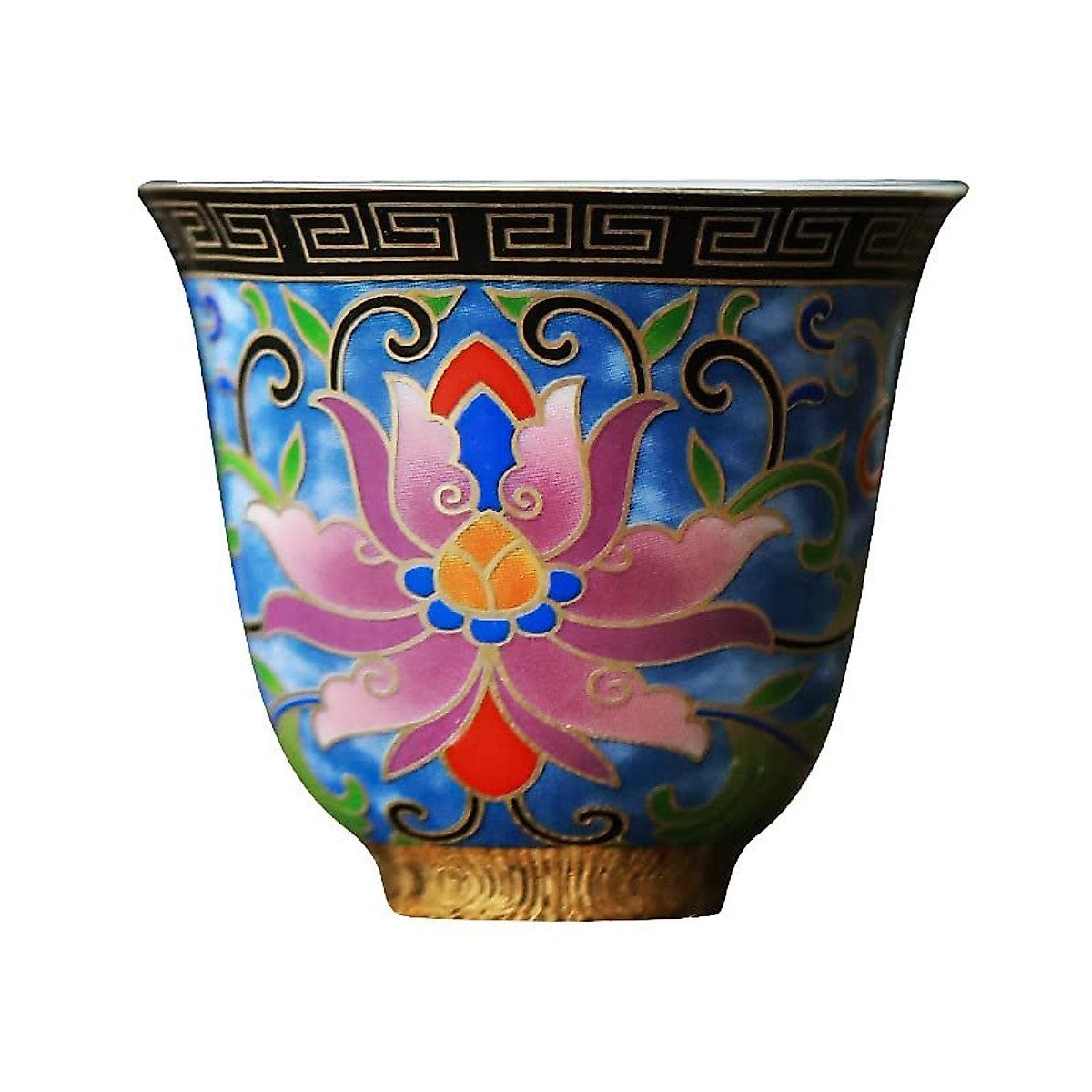 GUCTAY Traditional Chinese Tea Cup Asian cup Single tea cup Ceramic tea cup Kung Fu Tea Cup Porcelain teacup