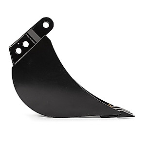 Titan Attachments 10" Front Hoe & Backhoe Bucket, Strong Replaceable Carbon Steel Teeth, Hydraulic Tilt Bucket, Excavator Attachment for Front Hoe & Backhoe Excavators, Skid Steer & Loader Accessory