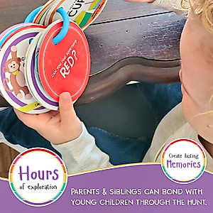 LMC Products Children's Scavenger Hunt Cards | Toddler Activities for 2, 3 Year Olds & Up | Toddlers Activity | Learning Games for Kids