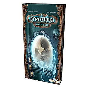 Mysterium Secrets & Lies Board Game EXPANSION - Unravel New Mysteries in the Beloved Cooperative Game! Fun Family Game for Kids & Adults, Ages 10+, 2-7 Players, 42 Minute Playtime, Made by Libellud