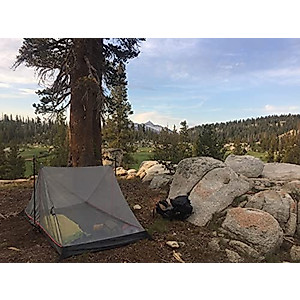 ALPS Mountaineering Hex 2-Person Tent - Charcoal/Red