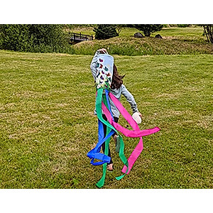 Madrona Brands Butterfly Windsock | Durable Outdoor Hanging Decoration | Yard, Garden, Patio, Lawn and More | 60 Inch