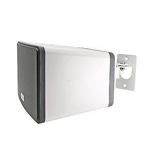 Play 3 Wall Mount White, Compatible with Sonos Play:3, Adjustable Swivel & Tilt Mechanism, Mounting Bracket includes All Fixings