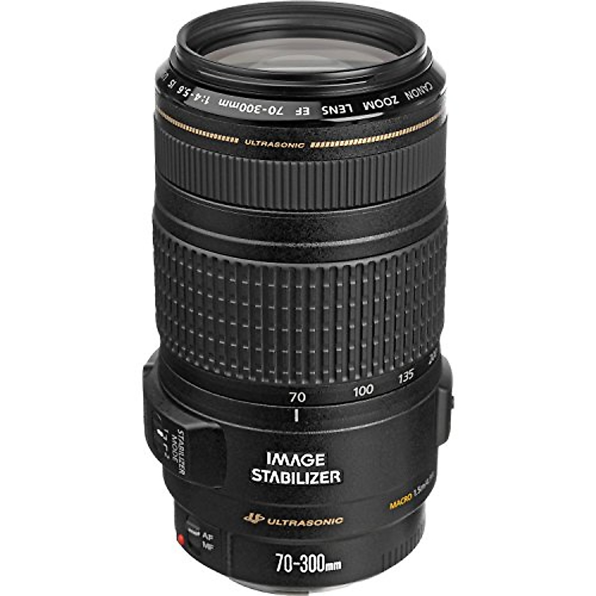 Canon EF 70-300mm f/4-5.6 IS (Image Stabilization) USM Lens for Canon EOS SLR Cameras (Renewed)