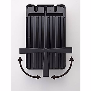 Yamazaki Home Drainer-Drying Kitchen Counters | Plastic | Dish Rack, One Size, Black