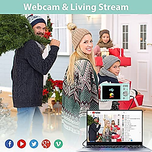 Digital Camera, FHD 2.7K Digital Camera for Kids Digital Point and Shoot Camera with 16X Digital Zoom, 44MP Compact Camera Portable Small Camera for Teens Boys Girls Students Beginners