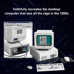 BRICKKK Computer Building Set for Adults: Construction Building Kit for Adults, Collectible Retro Computer Display Model Building Blocks, Creative Hobbies Unique Gift Idea