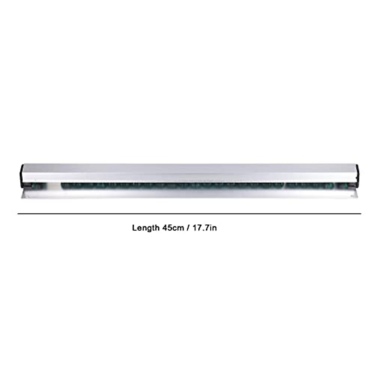 Aluminum Ticket Rack, Wall Mounted Sliding Ticket Rack, Kitchen Restaurant Order Rack for Restaurant, Coffee Shop, Bar (Length 45cm)