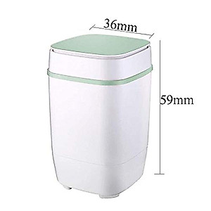 ZLXDP Mini Washing Machine Small Semi-Automatic Machine Socks Underwear Dormitory Lazy Artifact
