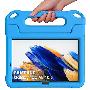 SUPLIK Kids Case for Samsung Galaxy Tab A8 10.5 inch (2022), Galaxy Tab A8 Case with Screen Protector, Shockproof Handle Stand Protective Case for Tab A8 10.5" Tablet (SM-X200/X205/X207), Pink