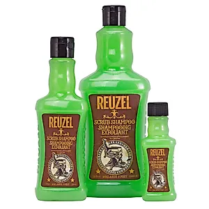 Reuzel Scrub Shampoo, Deeply Cleanses, 11.83 oz