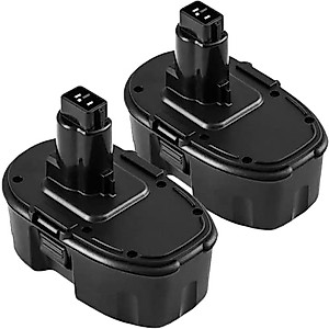 2Pack 14.4V 4.0Ah DC9091 Ni-Mh Replacement Battery for Dewalt 14.4Volt XRP DW9091 DW9094 DE9038 DE9091 DE9092 Batteries