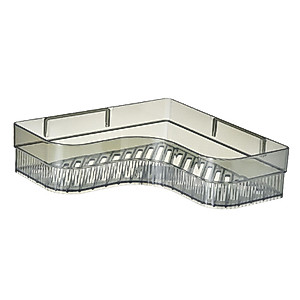 XTDHOMEDIAN Bathroom Shower Caddy Shower Corner Shelf White Sturdy Plastic Space Saving Organizer Easy Installation (Dark Green)