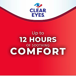 Clear Eyes Redness Relief Lubricant Redness Relief Eye Drops, 0.5 oz