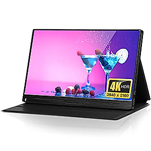 Eyoyo Portable Computer Monitor 4K Gaming Monitor 13.3 inch 3840x2160 UHD IPS Display USB-C Monitor Compatible with Mac Laptop PS4 Xbox One Smartphone