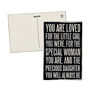 "You Are Loved" Mailable Wooden Greeting Card