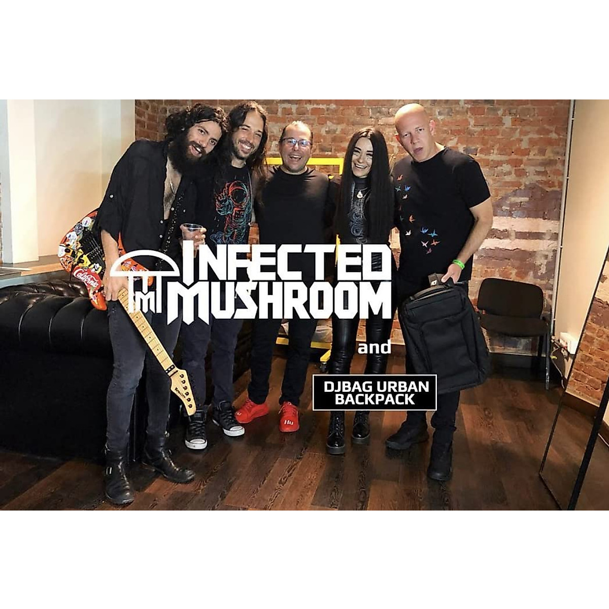 Professional Bag & Backpack for DJ gear + USB Charging Port. Pioneer DJM, DDJ. Denon. A&H. Hercules. Numark. Stanton. Trakror Controller. Work or travel DJ BAG - (19.68 x 13.00 x 6.30 in, Urban Black)