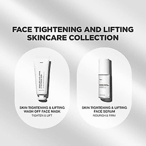 Skin Tightening All-In-One Wash Off Face Lifting Mask with Hyalpol Matrix Age-Defying Formula | Tube-Type, Long-Lasting Mask | Natural, Cruelty-free, Travel Friendly