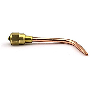 WeldingCity Acetylene Medium Duty Welding Brazing Nozzle 00-W-1 Size 00 with W-1 Mixer for Victor 100 Series Torch Handles