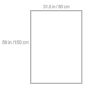 Meking White PVC Backdrop, 30X60inch/80x150cm Matte & Reflective PVC Vinyl Seamless Photography Background for Studio Video Photo Shooting