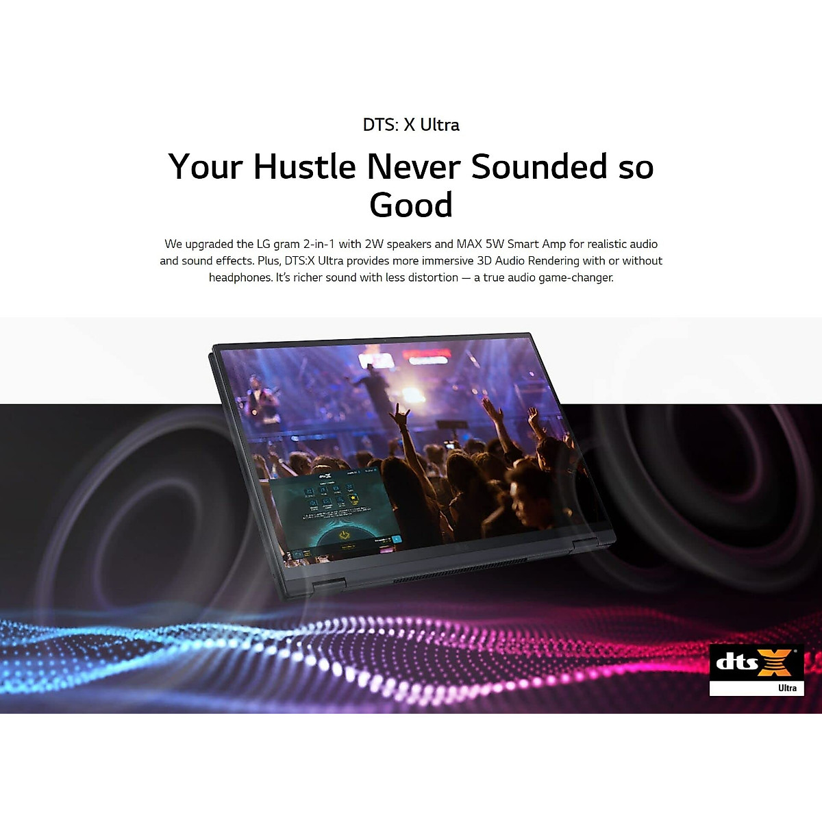 LG gram Ultra-Light Laptop, 16" WQXGA (2560 x 1600) IPS 16:10 2in1 Touch Display, Evo i7-1165G7, 21 Hr Battery Life, Stylus Pen, Wi-Fi 6, Thunderbolt 4, Fingerprint, Webcam (16GB RAM | 2TB PCIe SSD)