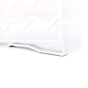 C CRYSTAL LEMON Pack of 10, Shelf Dividers, Plastic Closet Shelving Pieces, Durable Closet Dividers for Maximizing Space, Multifunctional Cabinet Storage Organization for Wardrobe, Bathroom, Kitchen