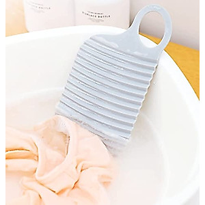 Sawyst 4Pack Mini Washing Board Portable Plastic Household Washboard Reusable Washing Laundry Board for Home , Suitable for Home and Travel, Outdoor