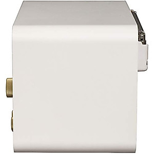 Crosley CR3036D-WS Tribute Vintage AM/FM Bluetooth Radio, White Sand