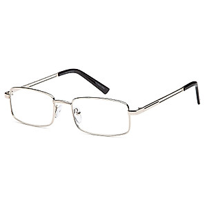 GAMMA RAY OPTICS Reading Glasses 3X Stainless Flex Readers - 1.75x
