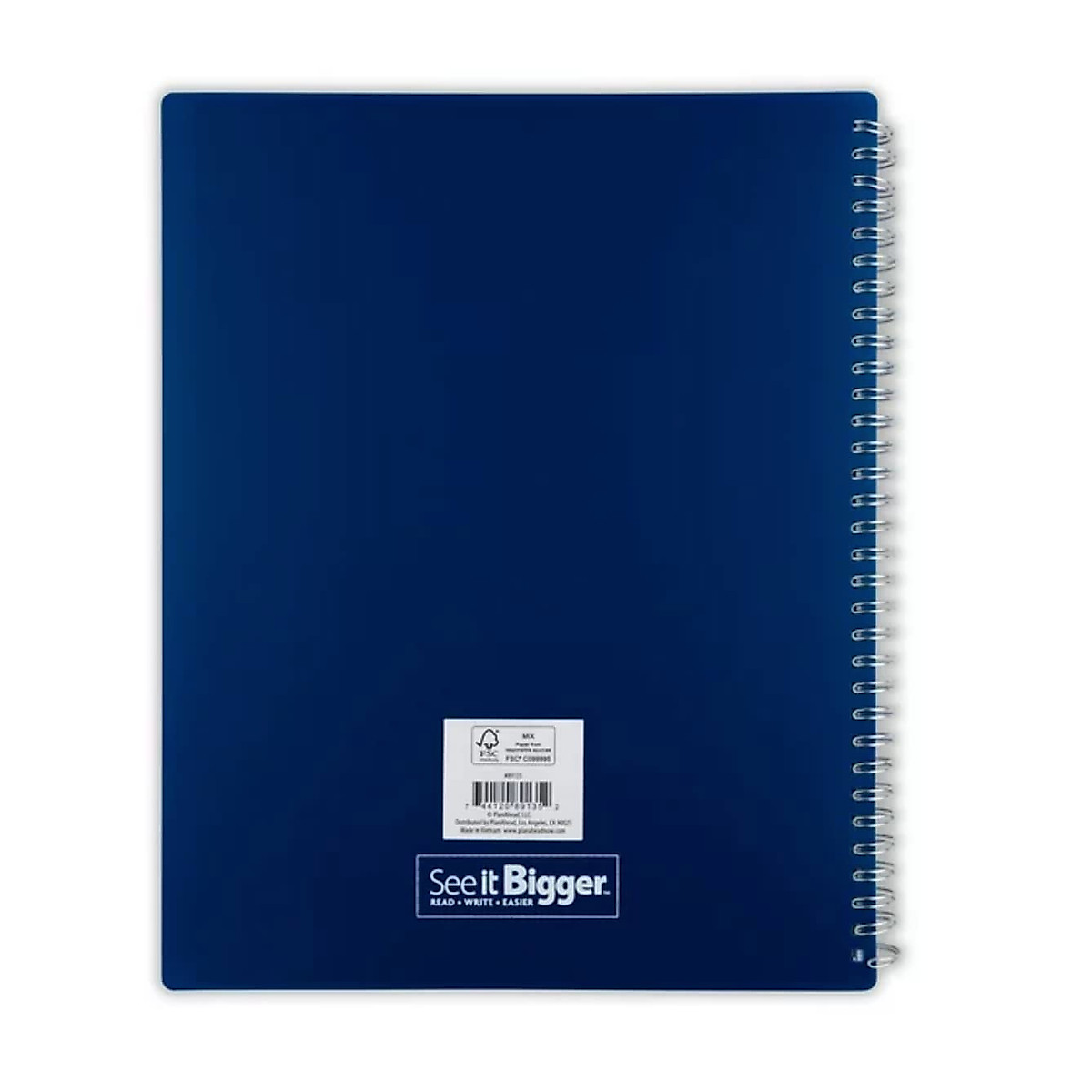 See It Bigger Monthly & Weekly Planner, October 2022 - December 2023 (5.75"x 8.75") Black