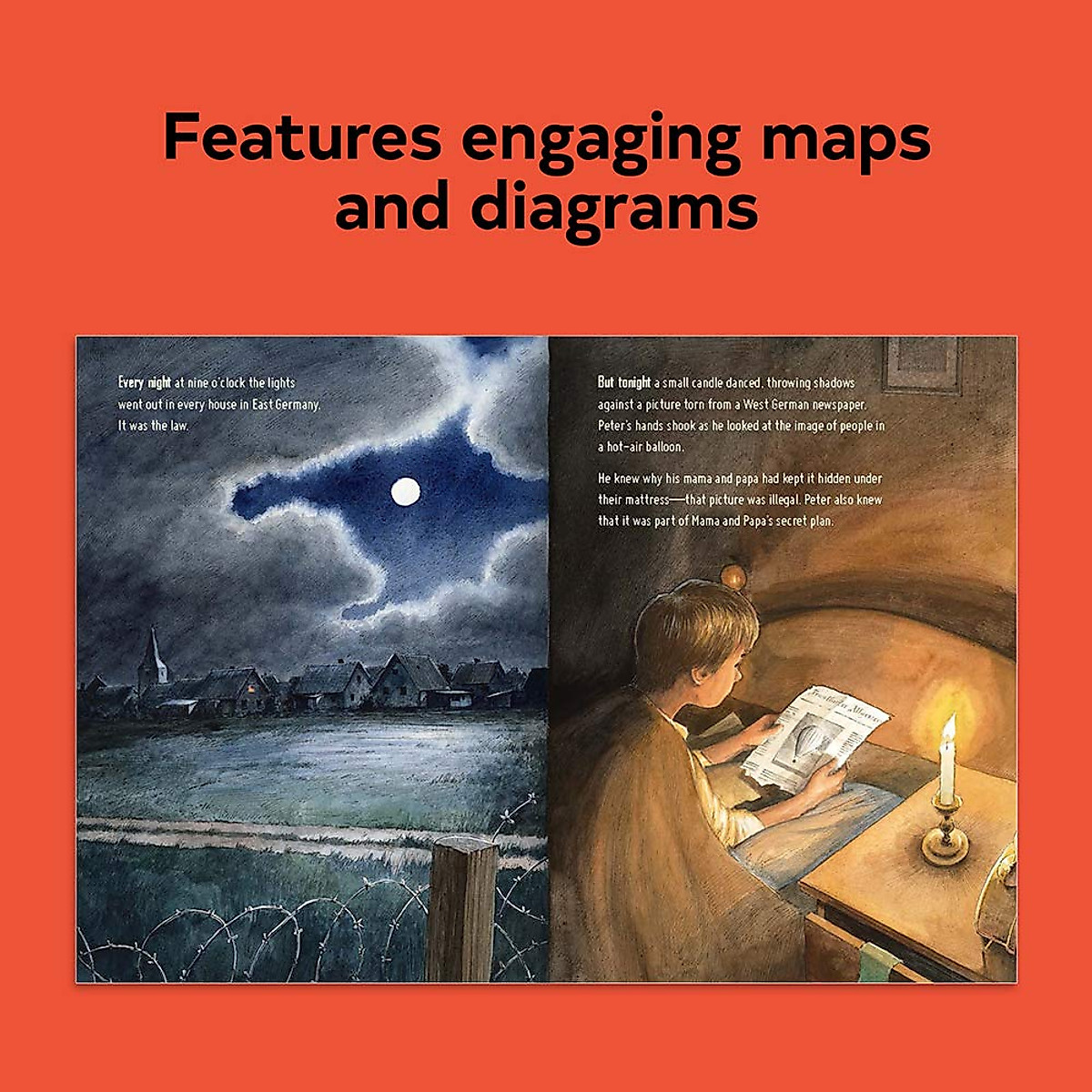 Flight for Freedom: The Wetzel Family’s Daring Escape from East Germany (Berlin Wall History for Kids book; Nonfiction Picture Books)