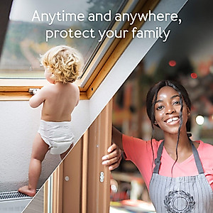 Zwave Door Sensor Aeotec Recessed Door Sensor 7, Z-Wave Plus Enabled Smart Door Sensor Battery Powered, SmartStart S2, Zwave Hub Required SmartThings Fibaro Home Centre 3 Hubitat