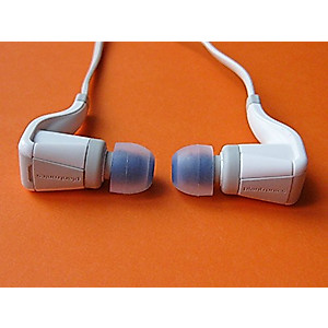 8pcs (CL-BL)- Medium (M) Replacement Set Earbuds Eartips Compatible with Plantronics Backbeat Go 2 Earphones Headphones