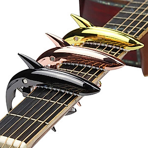 Capo,Guitar Capo for Acoustic Guitar and Electric Guitar,Ukulele,Mandolin,Banjo,Shark Capo Looks Cool-Notherss
