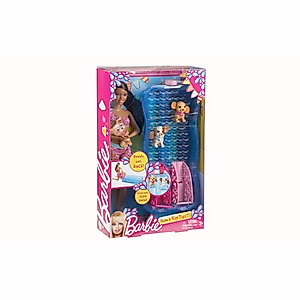 Barbie Swim and Race Pups African-American Doll Playset