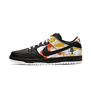 Nike Mens Sb Dunk Low Tie-Dye Rayguns 2019 - Black/Orange-flash Bq6832 001 Size - 10.5