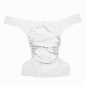 Reusable Nappies,Reusable Adult Cloth Diaper Washable Breathable Adjustable Pocket Diaper(Light )