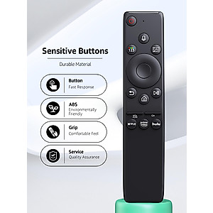 Voice Remote Control Fit for Samsung Smart TVs, BN59-01312A Universal Remote Replacement for All Samsung Frame QLED LED LCD 8K 4K TVs