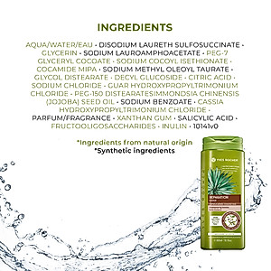 Yves Rocher Repair Balm Shampoo | Cleanse & Restructure Damaged Hair | 10.1 fl oz