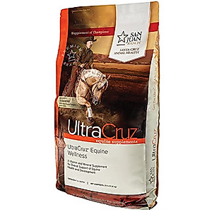 UltraCruz Equine Wellness Supplement for Horses 25 lb, Pellet (82 Day Supply)