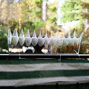 Bird Chaser Bird Deterrent - with 18" Aluminum Bracket- Scare Away Crows & Starlings