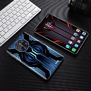 Tablet Laptop, HD Tablet WiFi Bluetooth Android Voice Call Game Tablet, 7Inch IPS Display Screen, WiFi, 2GB RAM+16GB ROM, 4000mAh, Android 5.1 System, Holiday Gift for Family (Blue)