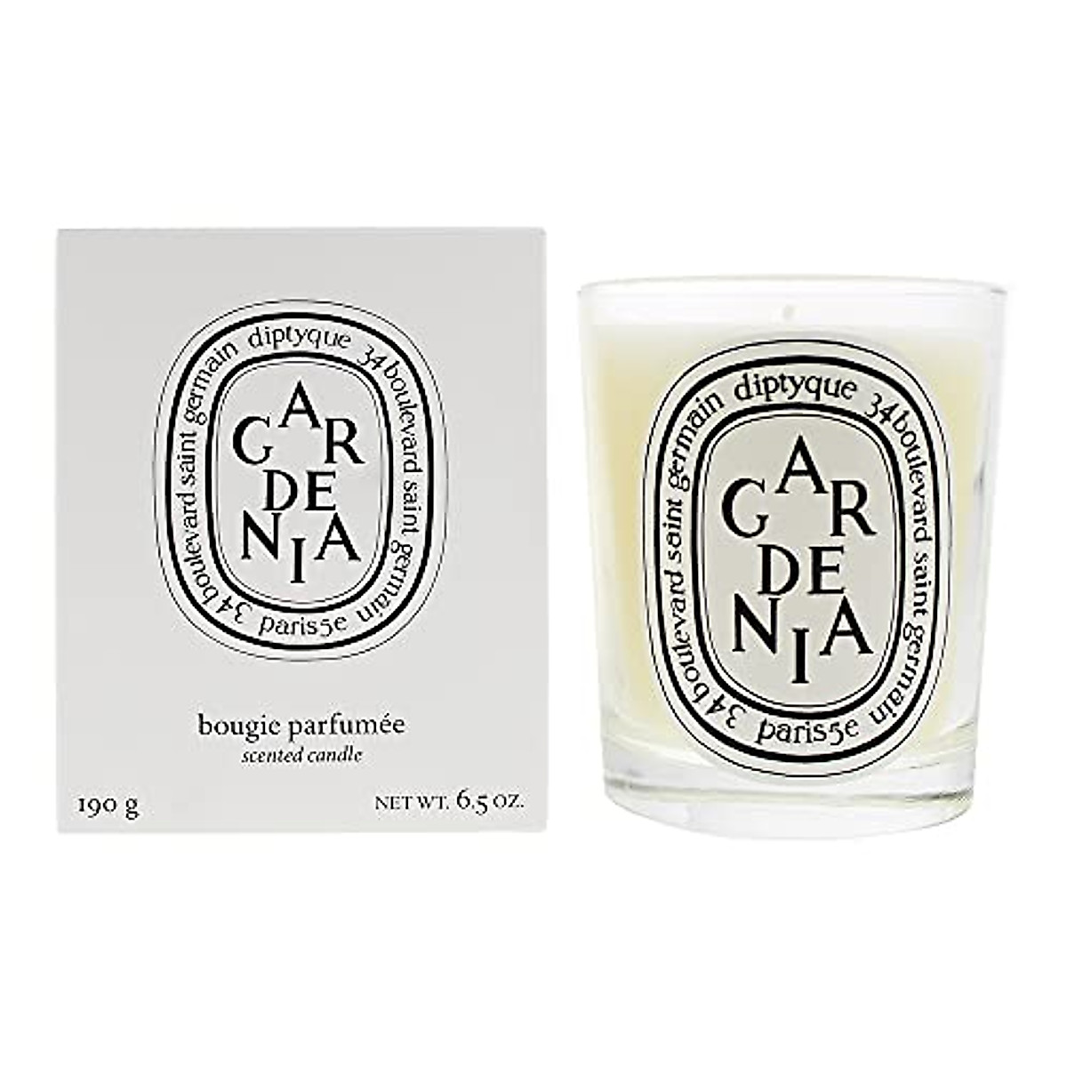 Diptyque SCENTED CANDLE GARDENIA 190g/6.5 oz