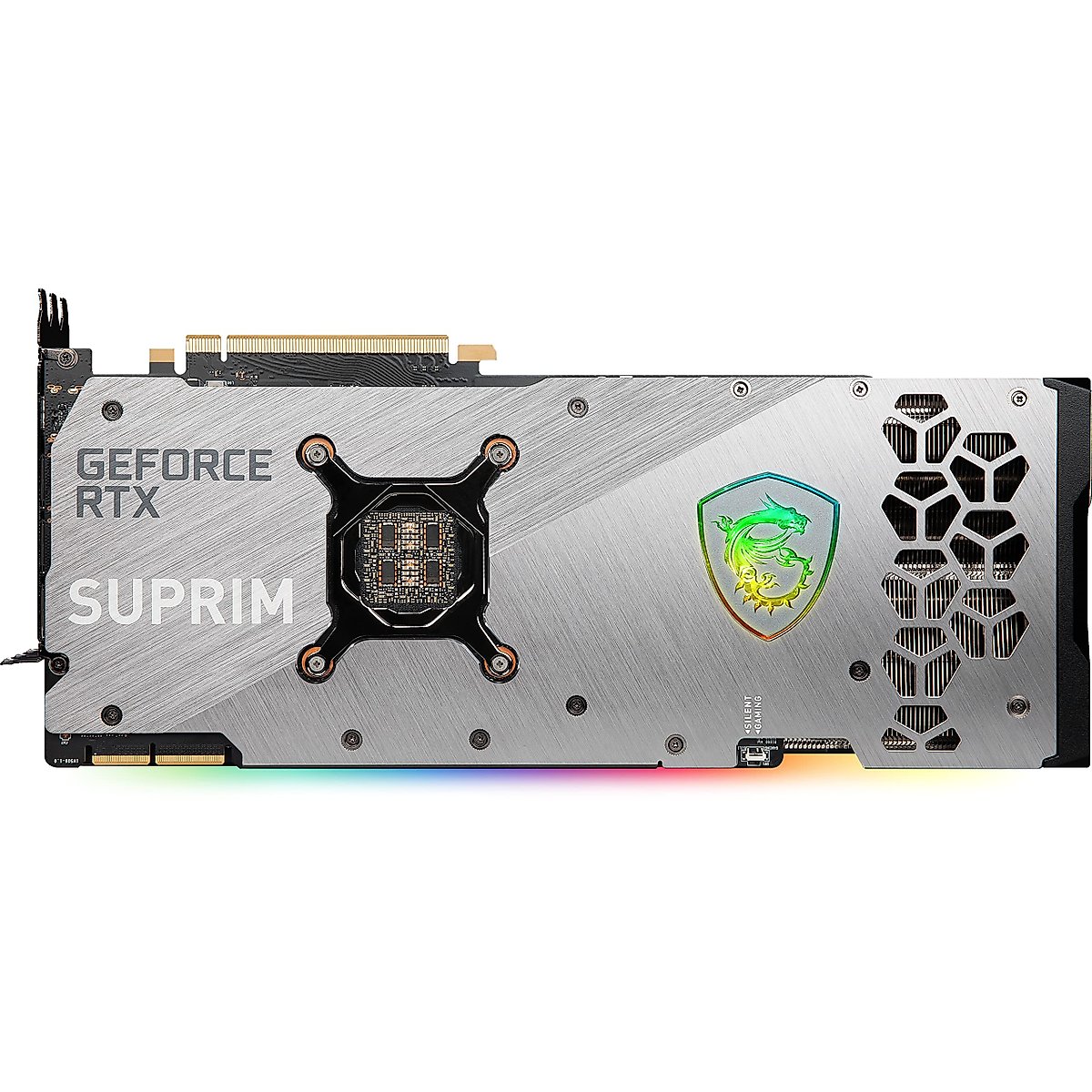 MSI Gaming GeForce RTX 3090 Ti 24GB GDRR6X 384-Bit HDMI/DP Nvlink Tri-Frozr Ampere Architecture OC Graphics Card (RTX 3090 Ti SUPRIM X 24G)
