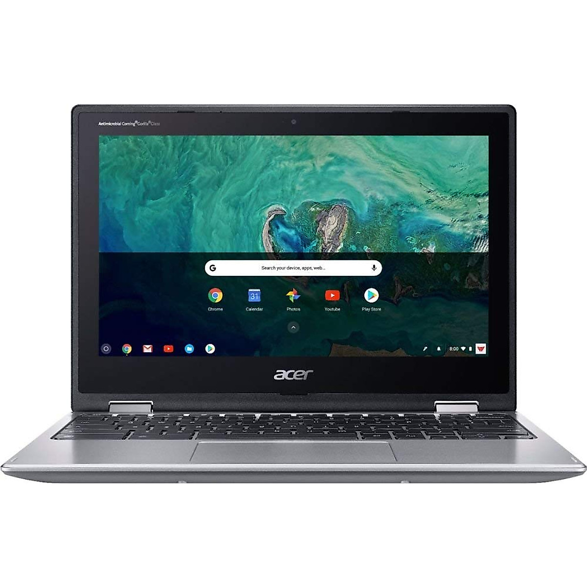 Acer Newest Convertible 2-in-1 Metal Body Chromebook-11.6 inches HD IPS Touchscreen, Intel Celeron Dual-Core Processor Up to 2.4Ghz, 4GB RAM, 32GB SSD, WiFi, Chrome OS (Renewed)