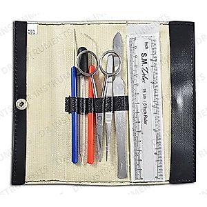 Budget Dissection Kit for High School and College Dissections - 7 pcs in a Case