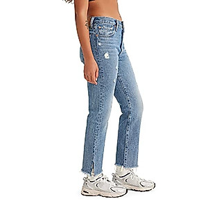 Levi's Women's Premium 501 Crop Jeans, (New) Face It, 27