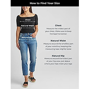 Silver Jeans Co. Women's Britt Low Rise Curvy Fit Slim Bootcut Jeans, Med Wash SDK394, 27W x 31L