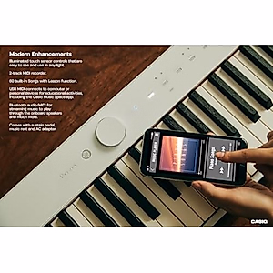 Casio Privia PX-S1100WE 88-Key Digital Piano (White)